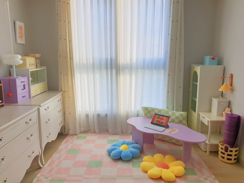 파스텔톤 색감 가득 10평 15룸 나만의 휴식 공간 라이프스타일 슈퍼앱 오늘의집