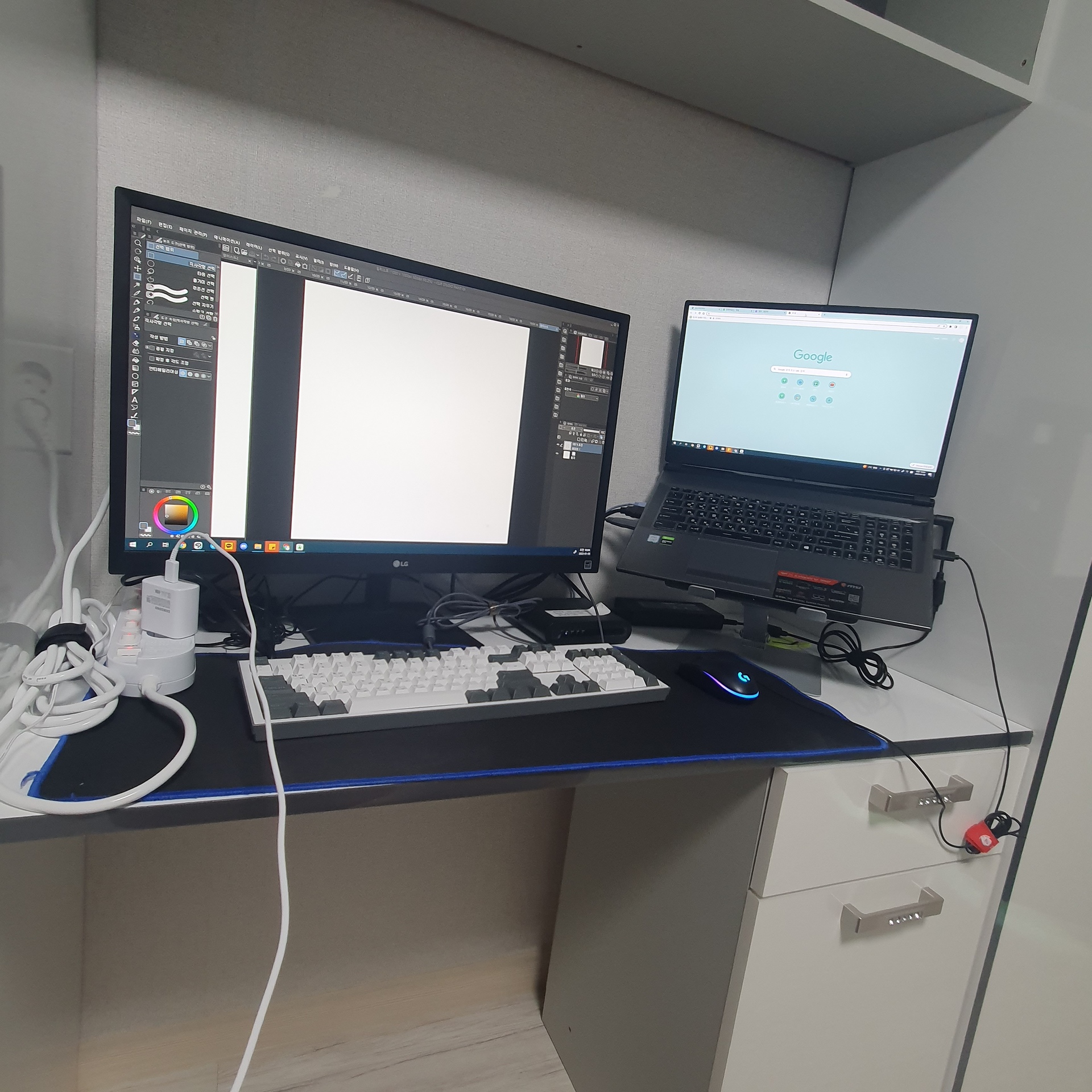 책상 폭을 넓힐 좋은 방법 없을까요? | 라이프스타일 슈퍼앱, 오늘의집