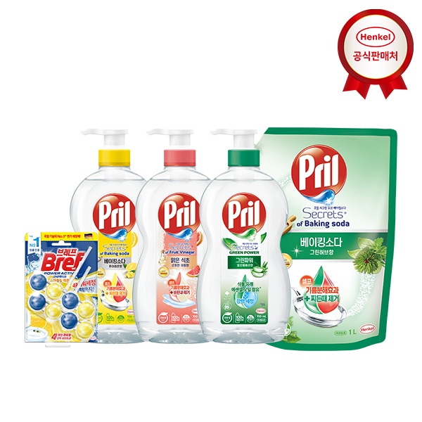 일반주방세제 프릴 주방세제 1000ml X4개 특가 외 청소세제 할인 오늘의집 쇼핑