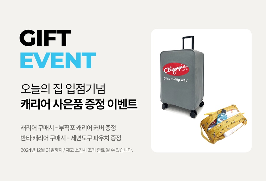 여행용품 에리즈 20 24 28인치 여행용 캐리어 기내용 수화물 오늘의집 쇼핑