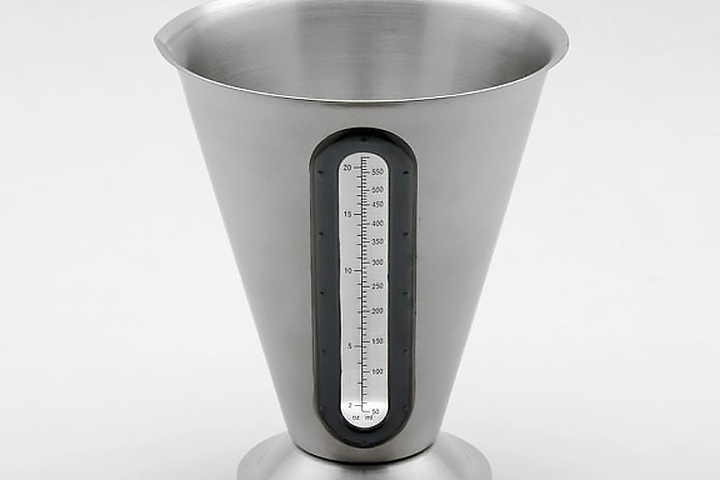 베이킹용품 안이 보이는 편리한 스텐 눈금 계량컵 비커컵 용량컵 600ml 오늘의집 쇼핑