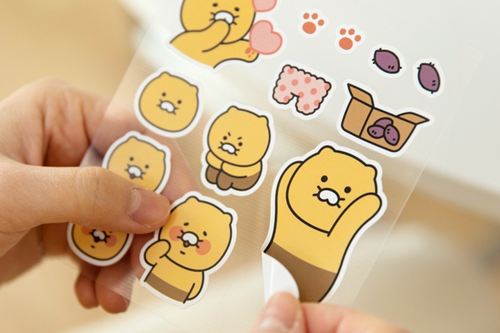 디자인문구 춘식이 멀티 데코 스티커 리무버블 오늘의집 쇼핑