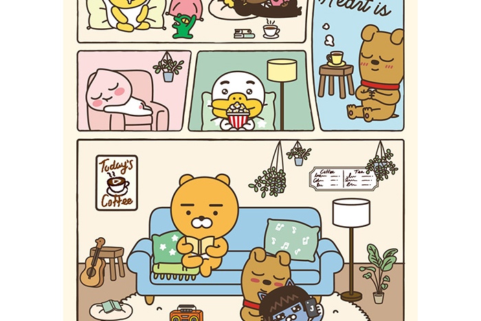 퍼즐 150피스 직소퍼즐 카카오프렌즈 프렌즈 홈 오늘의집 쇼핑