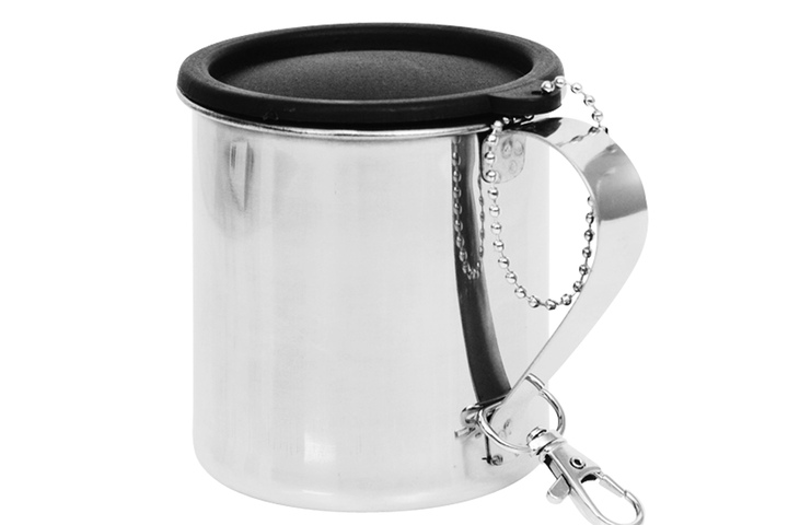 머그컵 키친아트 스텐컵 220ml 뚜껑포함 캠핑컵 머그컵 오늘의집 쇼핑