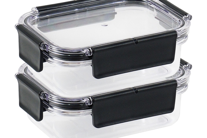 밀폐용기·반찬통 Bpa Free 뚜껑까지 투명한 밀폐용기 클리어핏 400mlx2p 오늘의집 쇼핑