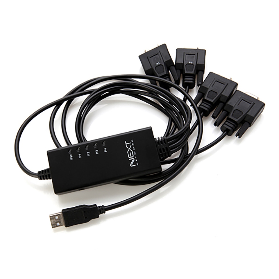 Pc주변기기 Next Rs232 4p Usb To Rs232 시리얼 4포트 9핀 케이블 오늘의집 쇼핑