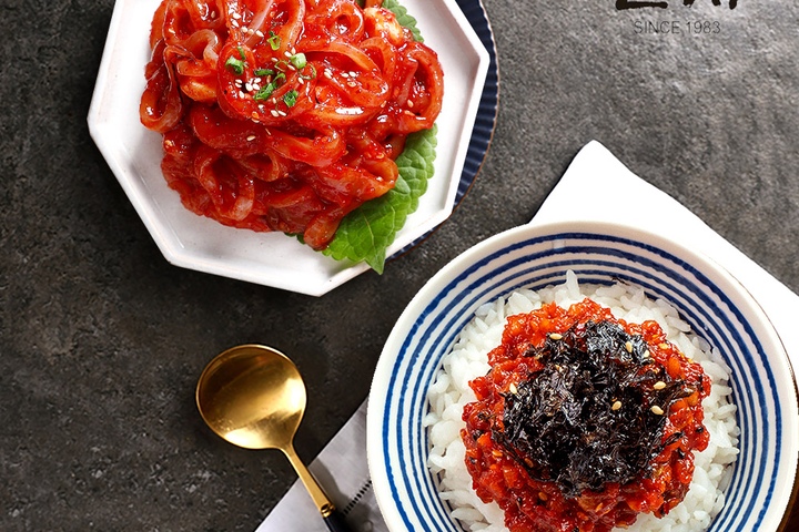 반찬·장류 오징어젓1kg비빔오징어젓500g 밑반찬종류 저녁메뉴 반찬가게 오늘의집 쇼핑