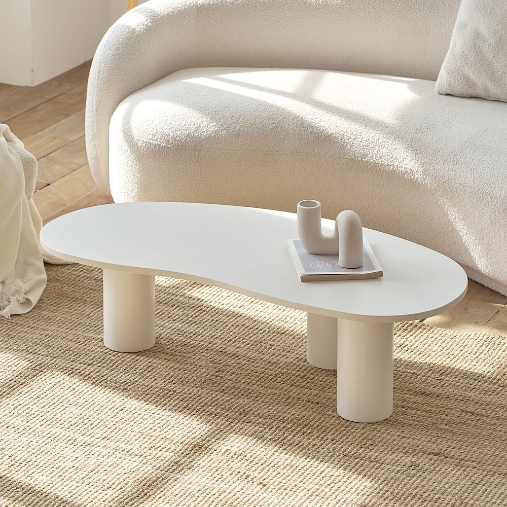 거실·소파테이블 > 피에르 비정형 라운딩 거실테이블 1000 | 오늘의집 쇼핑