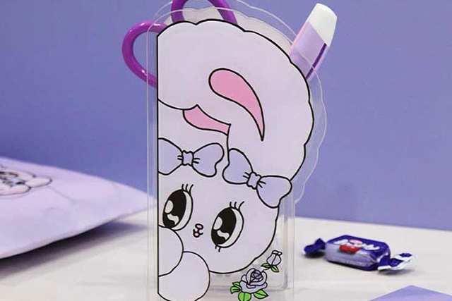 데스크수납·정리 에스더버니 토끼 연필꽂이 아크릴 필기구 책상 정리함 오늘의집 쇼핑