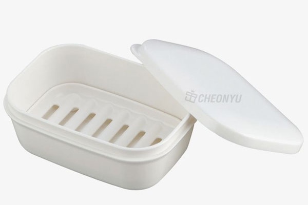욕실선반·욕실정리 휴대용 비누케이스 여행용 비누 보관함 목욕탕 헬스장 사각 밀폐통 오늘의집 쇼핑