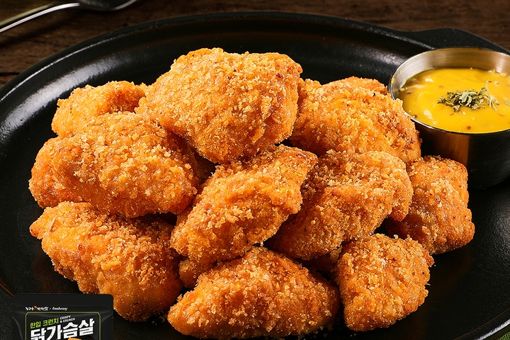 떡볶이·튀김·분식 누구나홀딱반한닭 한입 크런치 닭가슴살 오리지널 100g1팩 오늘의집 쇼핑