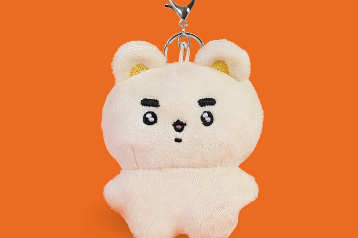 기타디자인용품 요즘 강아지 덕구 가방고리 키링 인형 8cm 오늘의집 쇼핑
