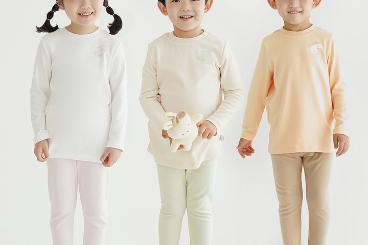 턱받이·손수건 밤부키즈 온마을 긴팔 내의톤인톤바니24~60개월 오늘의집 쇼핑