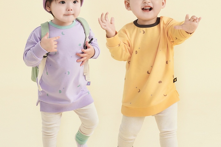 턱받이·손수건 우주숲 롱티 긴팔 상하복 오늘의집 쇼핑