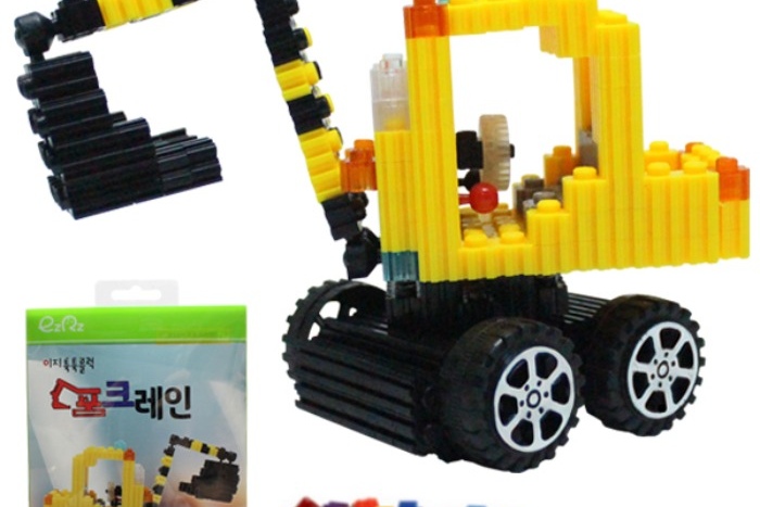 블록·퍼즐 이지툭툭블럭 교통5 포크레인 오늘의집 쇼핑