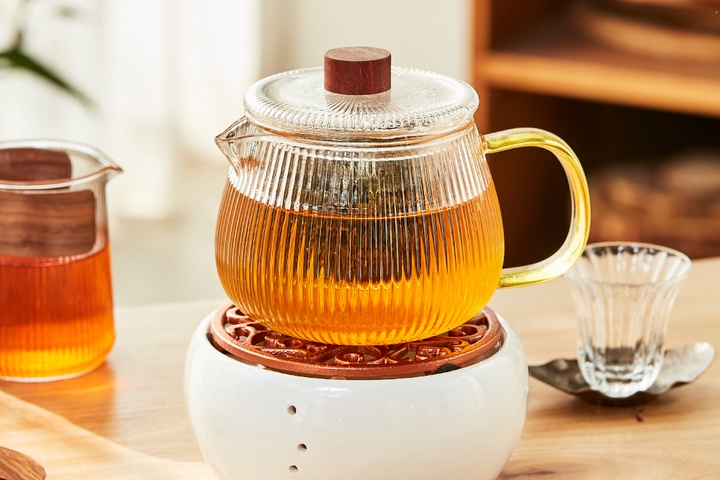 주전자·티포트 멜론 티팟 메이커 세트 내열유리 차주전자 570ml 오늘의집 쇼핑