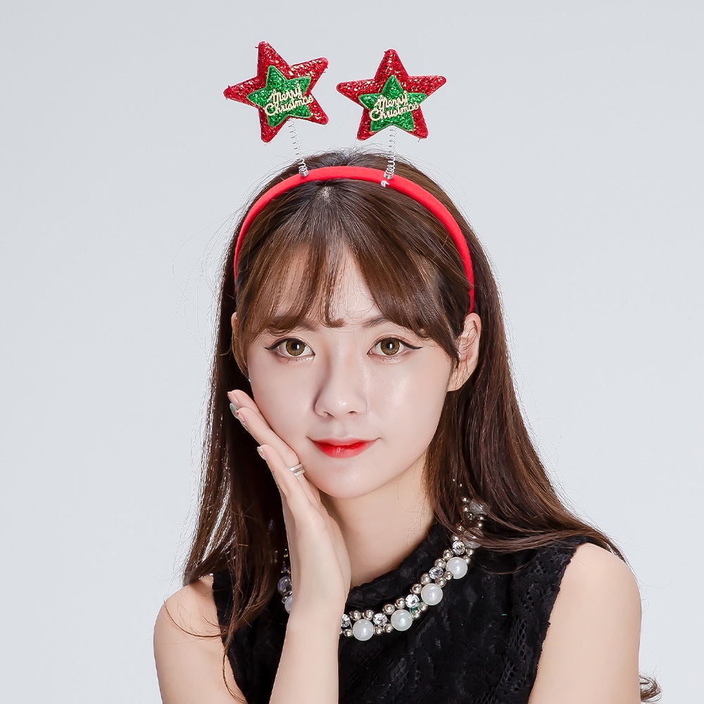 파티용품·의상 크리스마스머리띠별 성탄절 단체선물 파티 머리띠 오늘의집 쇼핑