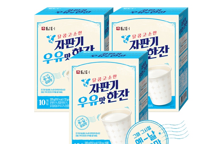 찻잎·티백·분말 담터 달콤고소한 자판기 우유맛 한잔 22g 10t 분말스틱 X 3통 오늘의집 쇼핑