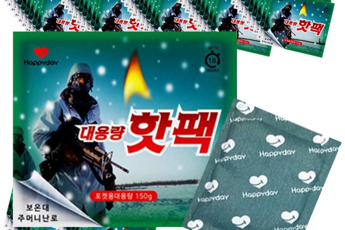 핫팩·단열용품 대형 핫팩 150g 70매 군인 선물 발핫팩 손핫팩 추운 겨울 추위 대비 혹한기 대용량 오늘의집 쇼핑