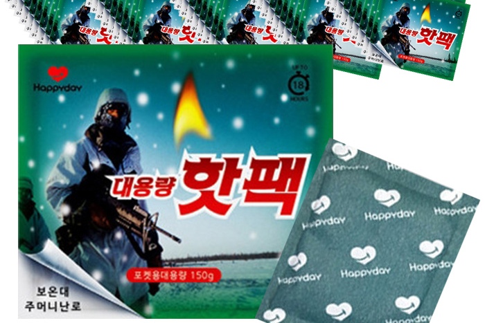 핫팩·단열용품 대형 핫팩 150g 50매 국내 대용량 보온 온도 체온 겨울 추위 한파 선물 손녹이기 오늘의집 쇼핑