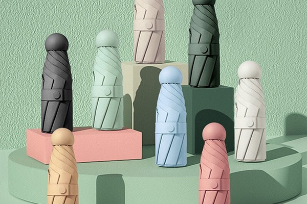 우산·우의 마카롱 캡슐 Uv차단 암막 자동 접이식 우산 오늘의집 쇼핑