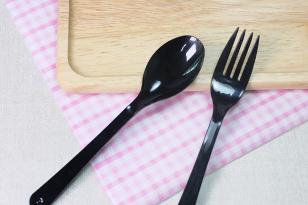 수저·포크·이쑤시개 다회용 스푼 포크 10p 플라스틱 일회용 숟가락 오늘의집 쇼핑