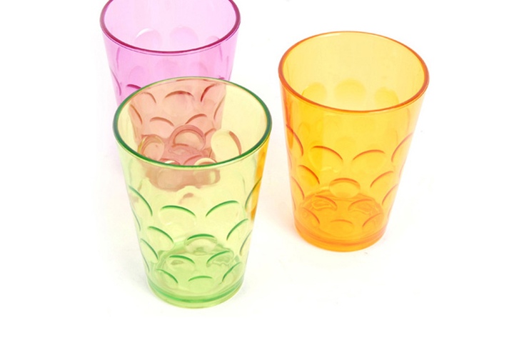 유리컵·물컵 물방울 아크릴 쥬스컵 270ml 2p 플라스틱컵 오늘의집 쇼핑