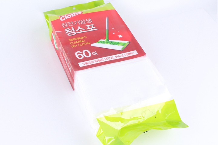 밀대걸레·청소포 정전기 청소포 60매 미세먼지 밀대걸레 오늘의집 쇼핑