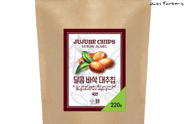 육포·견과·말랭이 국산 대추칩 220g 오늘의집 쇼핑