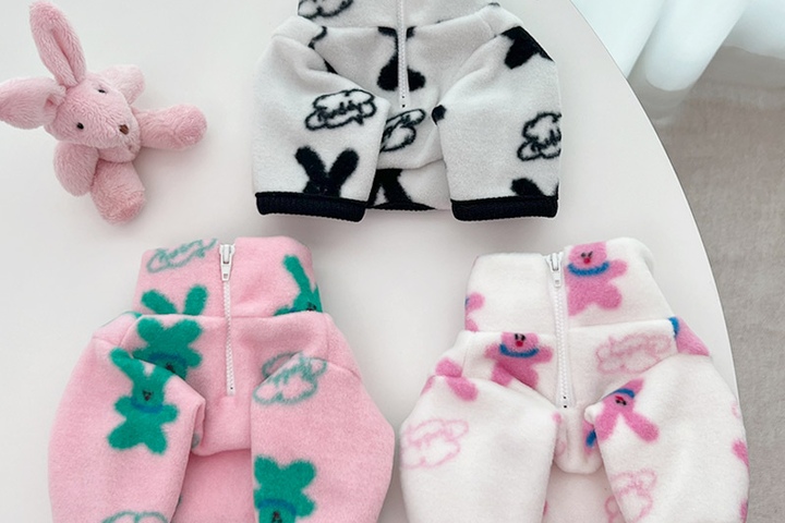 강아지 패션 강아지 후리스 점퍼 바니 간절기 따뜻한 겨울 강아지옷 아우터 S 오늘의집 쇼핑