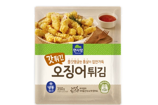 떡볶이·튀김·분식 갓튀긴오징어튀김 350g 냉동 오늘의집 쇼핑