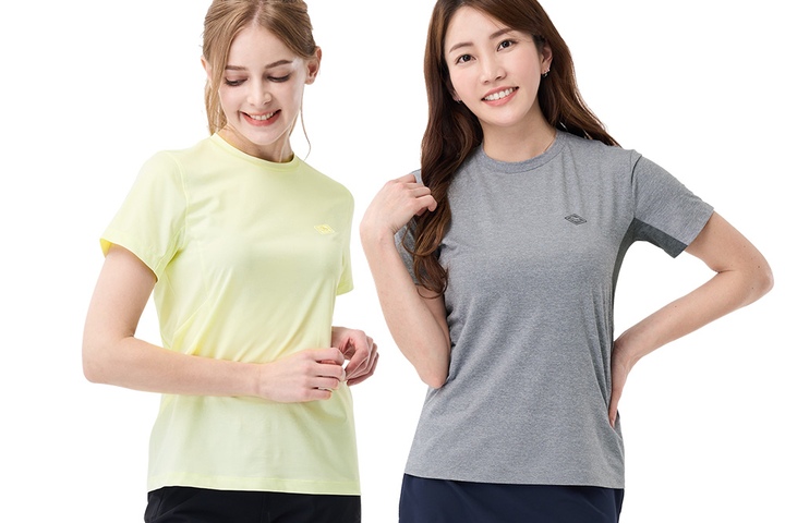 등산·아웃도어 여성 배색 라운드티셔츠 Q223 3628 29 오늘의집 쇼핑