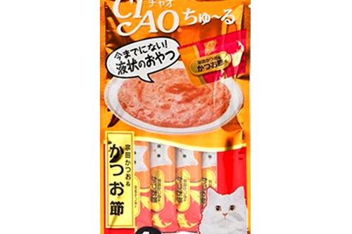 고양이 사료·간식 4sc 75 챠오츄르 가다랑어and가츠오부시 14g X 4p X 8개 오늘의집 쇼핑
