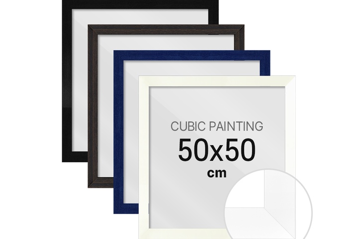 액자 벽걸이 포스터 보석십자수 액자 프레임 슬림 우드 50x50cm 오늘의집 쇼핑