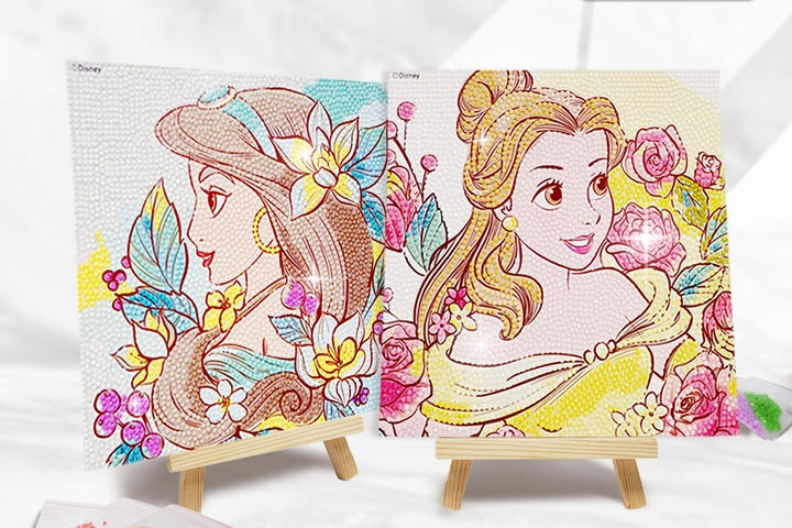 Diy보석십자수 Diy 보석십자수 디즈니 프린세스 미니이젤 20x20 오늘의집 쇼핑
