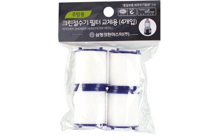 기타소모품·잡화 주방용 크린절수기 필터 교체용 4개입 오늘의집 쇼핑
