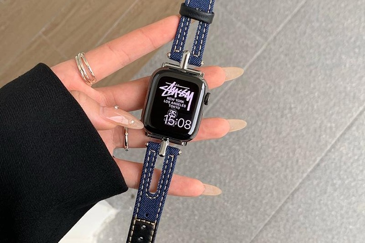 스마트워치·밴드액세서리 해외 Apple워치 호환 가죽 밴드 스트랩 여성 패션 시계줄 오늘의집 쇼핑