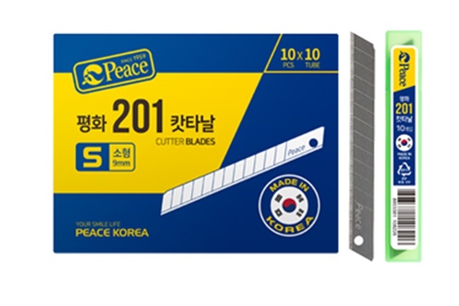 디자인문구 평화 201 커터날 소형 커터칼 리필심 칼날 오늘의집 쇼핑