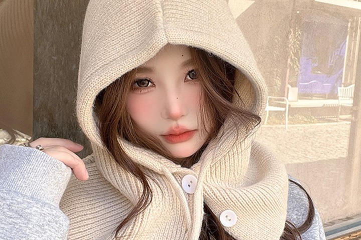 등산·아웃도어 니트 후드 바라클라바 아이보리 넥워머 여성 목토시 방한 발라클라바겨울san01a03 모자 오늘의집 쇼핑