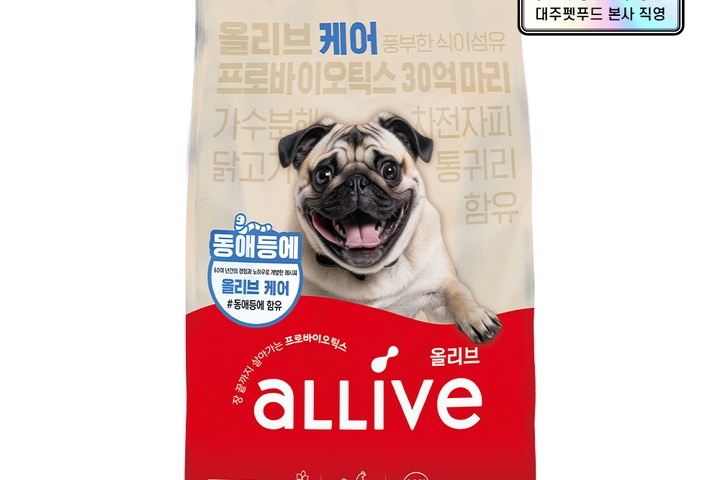 강아지 사료·간식 케어 장건강 레시피 전연령 유산균 강아지 사료 케어 6kg 오늘의집 쇼핑