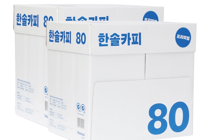 디자인문구 한솔복사용지 A4 80g 2box 5000매s 오늘의집 쇼핑