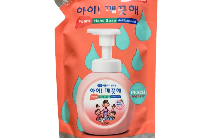 핸드·풋 항균 폼 핸드워시 손세정제 촉촉한 복숭아향 200ml 리필 오늘의집 쇼핑