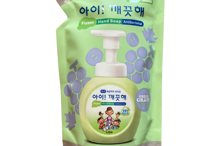 핸드·풋 항균 폼 핸드워시 손세정제 달콤한 청포도향 200ml 리필 오늘의집 쇼핑