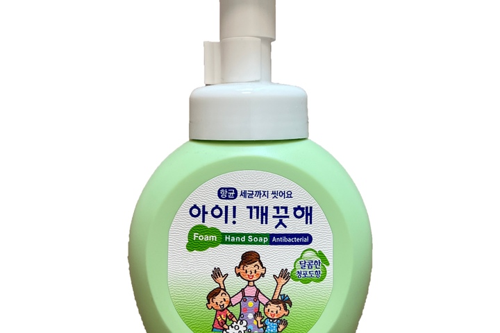 핸드·풋 항균 폼 핸드워시 손세정제 달콤한 청포도향 250ml 용기 오늘의집 쇼핑