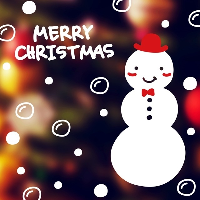 데코스티커 크리스마스 시트지 창문 유리창 데코 스티커 방울방울 눈사람 중 오늘의집 쇼핑