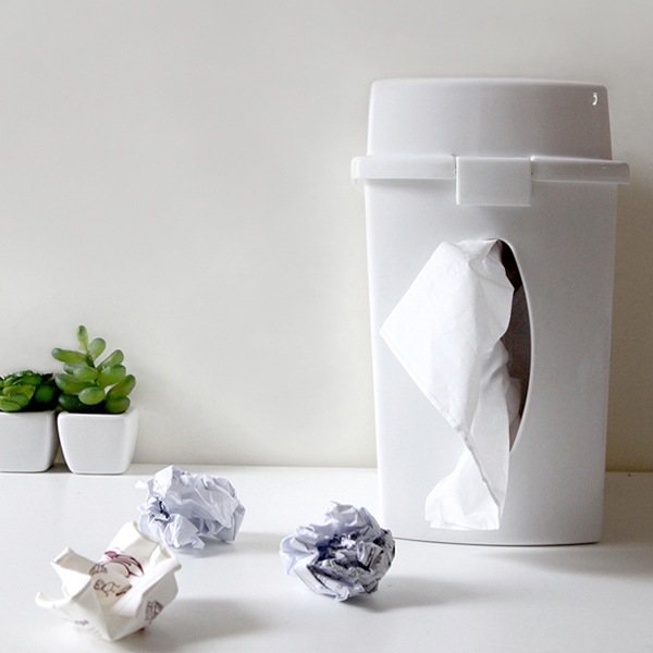 티슈커버·케이스 > 티슈케이스 겸 미니휴지통 / H4161 | 오늘의집 쇼핑