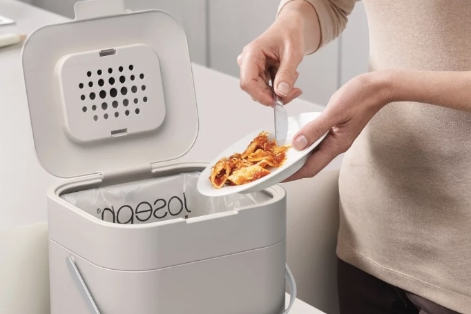 싱크대·개수대정리 스택 음식물 쓰레기통 4l스톤그라파이트 오늘의집 쇼핑