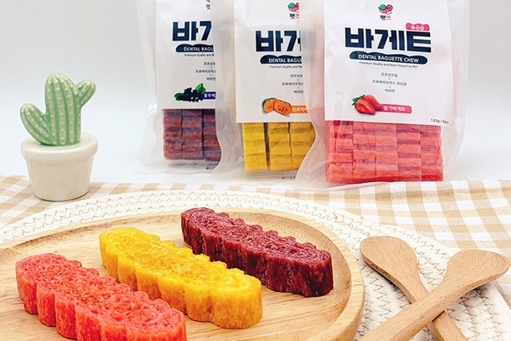 강아지 사료·간식 강아지 덴탈 바게트츄 유산균껌 6pcs 오늘의집 쇼핑