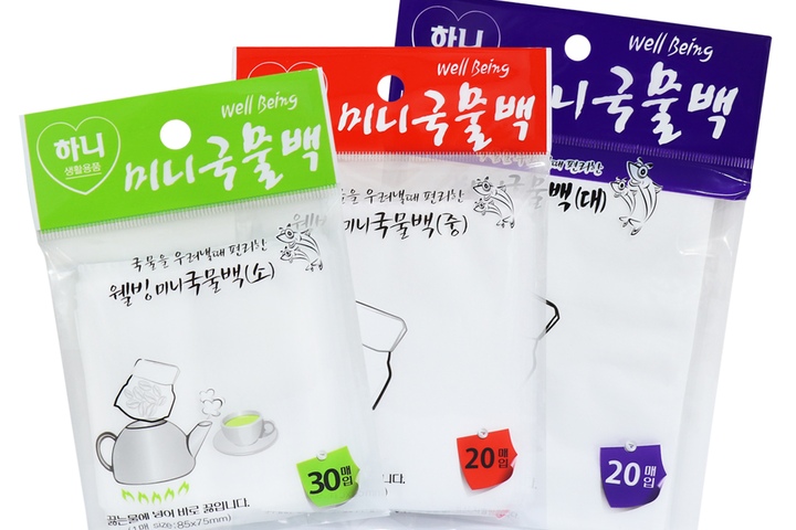 기타소모품·잡화 웰빙 미니 국물백 육수 우림용차우림백 오늘의집 쇼핑