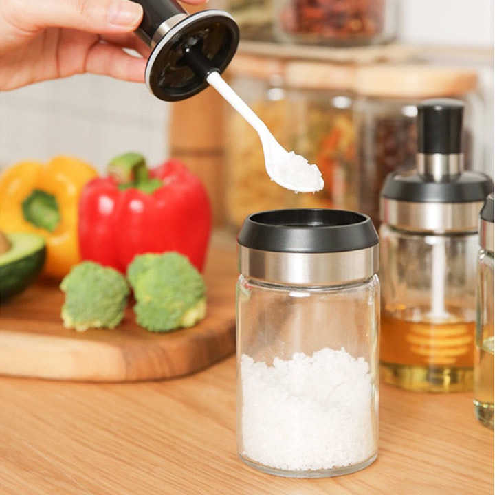 양념통·오일병 > 티도요 유리 양념병 (250ml) 스푼(2type) | 오늘의집 쇼핑